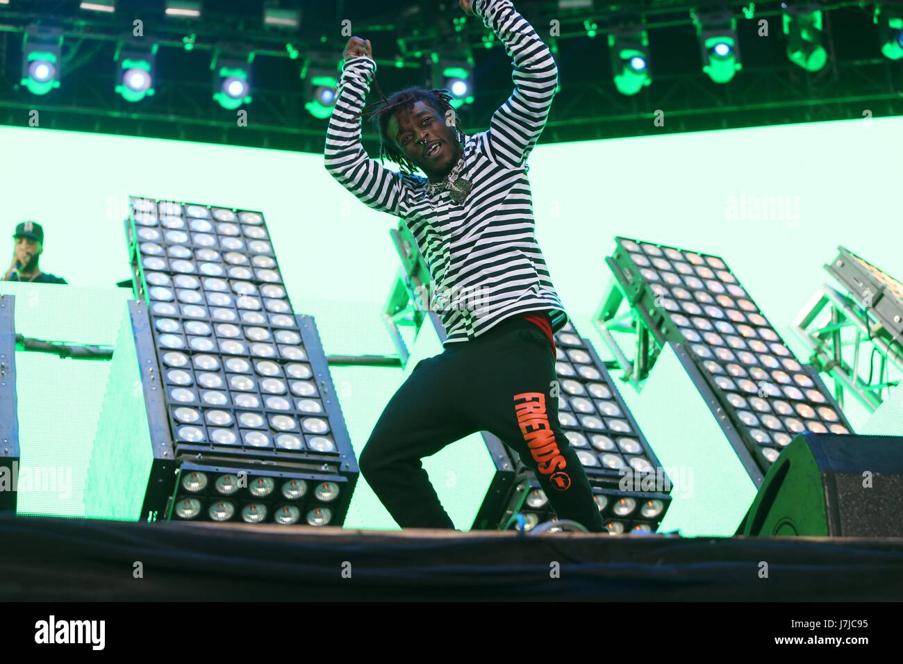 Lil Uzi Vert seen performing at Coachella weekend 2 Day 3 Featuring ...