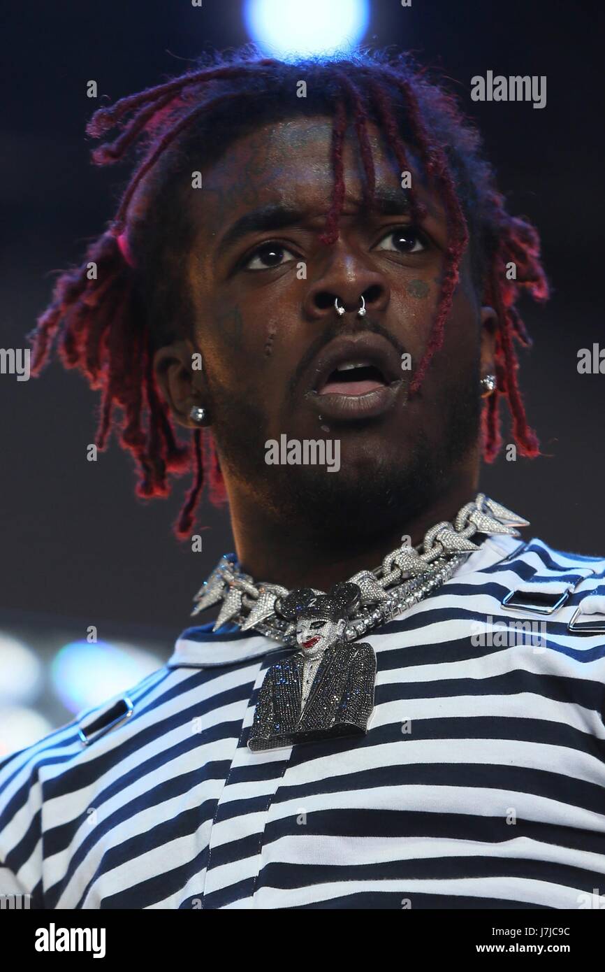 Lil Uzi Vert seen performing at Coachella weekend 2 Day 3 Featuring ...