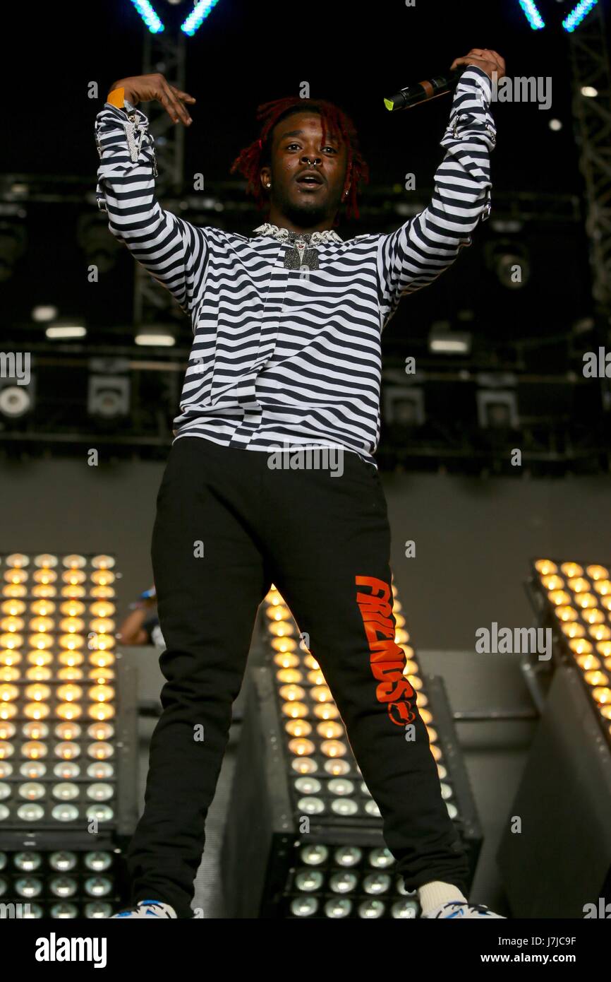 Lil Uzi Vert seen performing at Coachella weekend 2 Day 3 Featuring ...