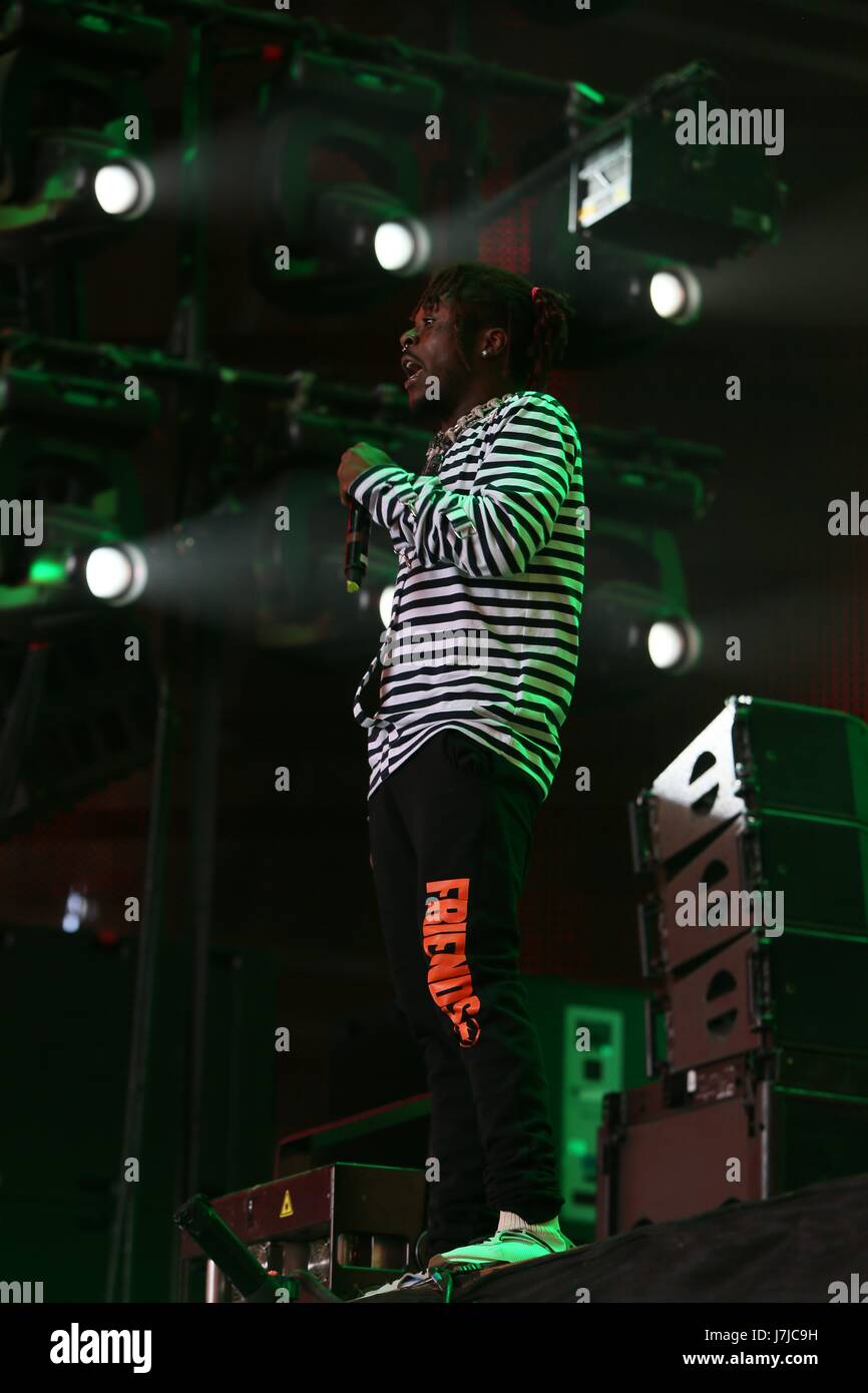 Lil Uzi Vert seen performing at Coachella weekend 2 Day 3 Featuring ...