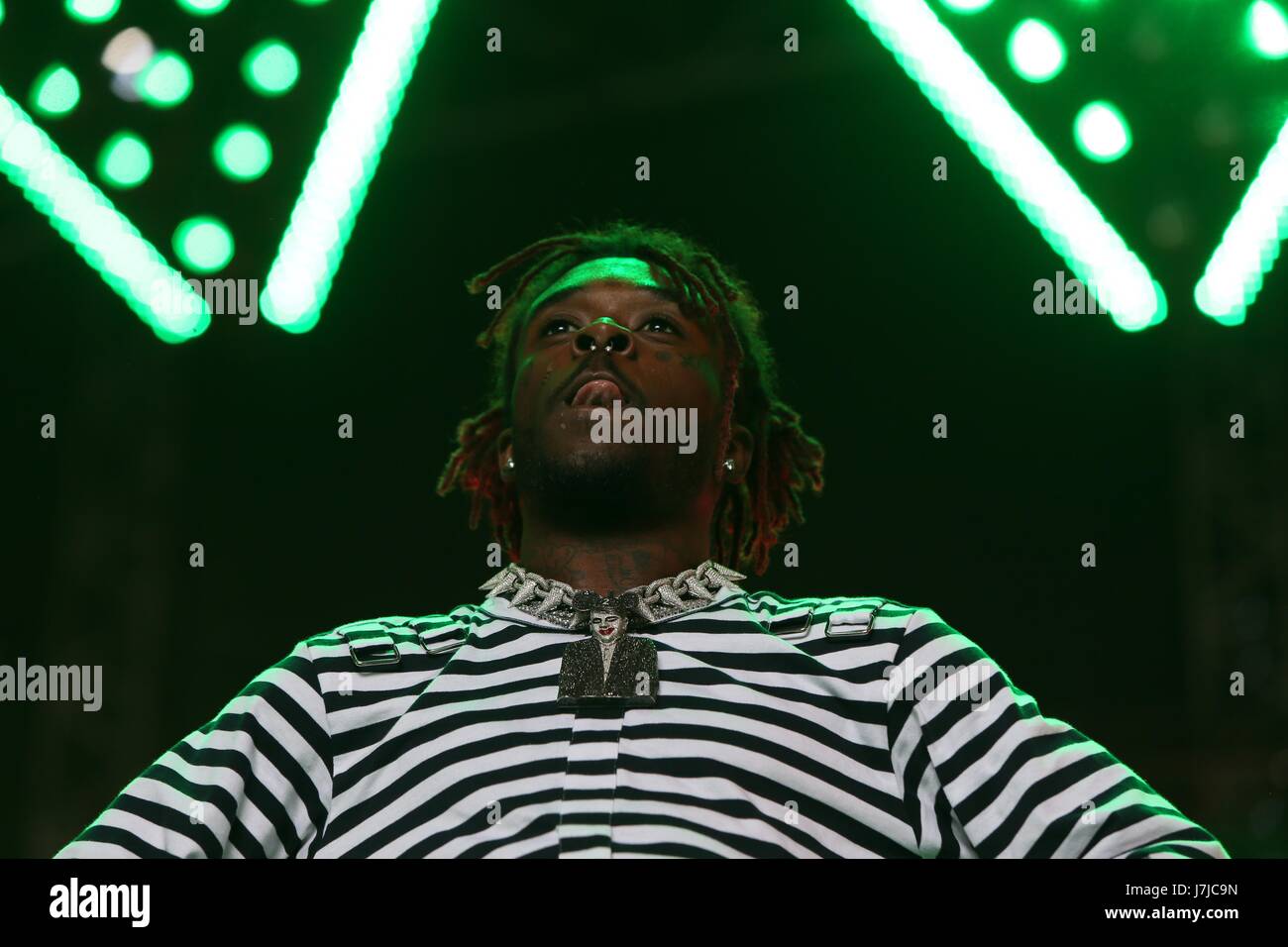 Lil Uzi Vert seen performing at Coachella weekend 2 Day 3 Featuring ...