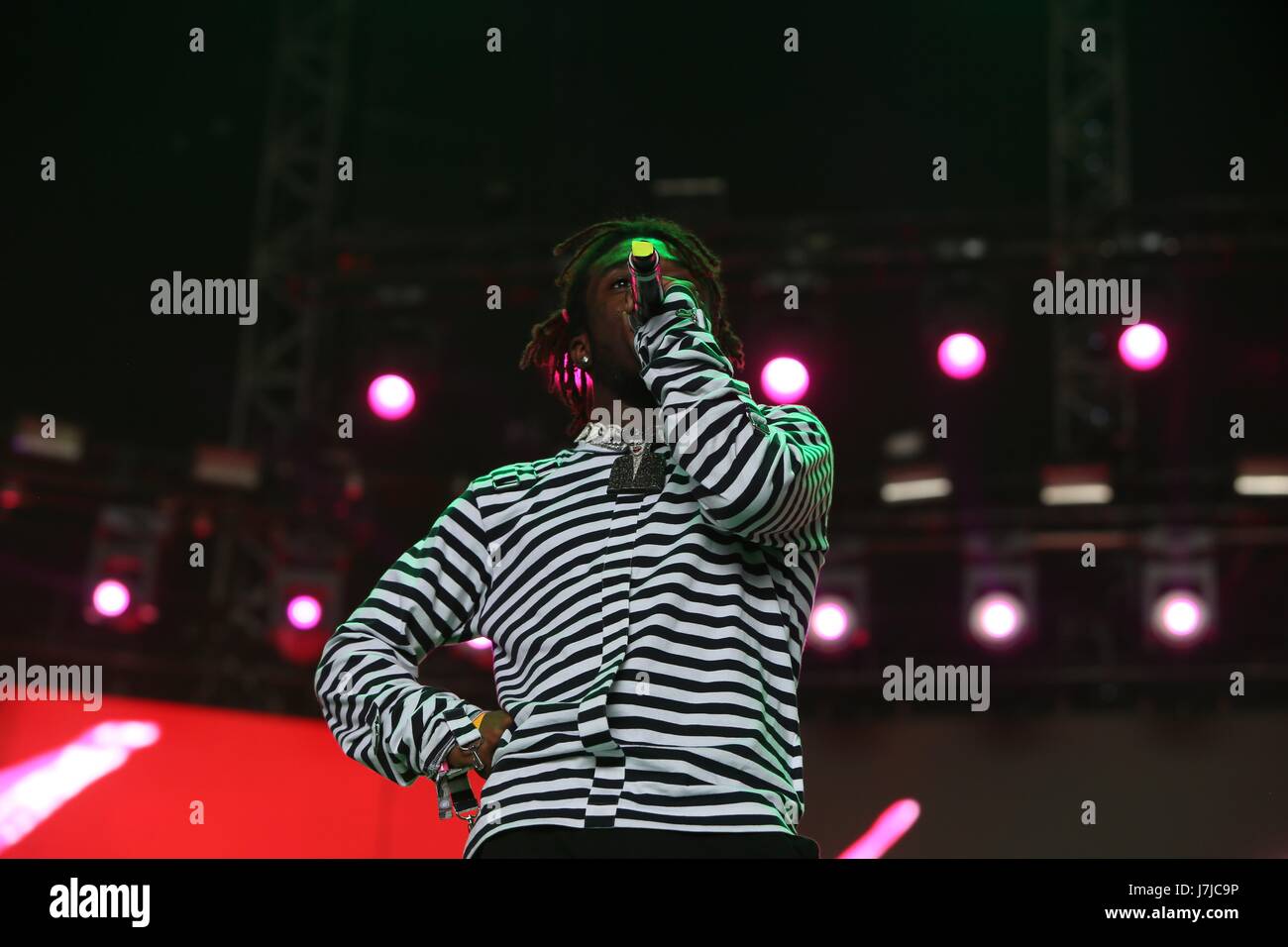 Lil Uzi Vert seen performing at Coachella weekend 2 Day 3 Featuring ...