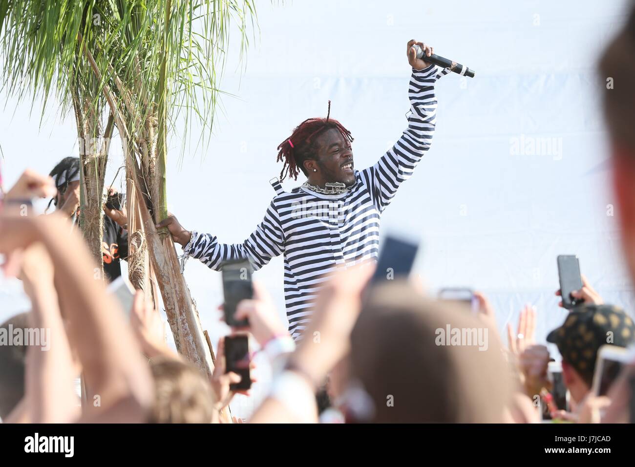 Lil Uzi Vert seen performing at Coachella weekend 2 Day 3 Featuring ...