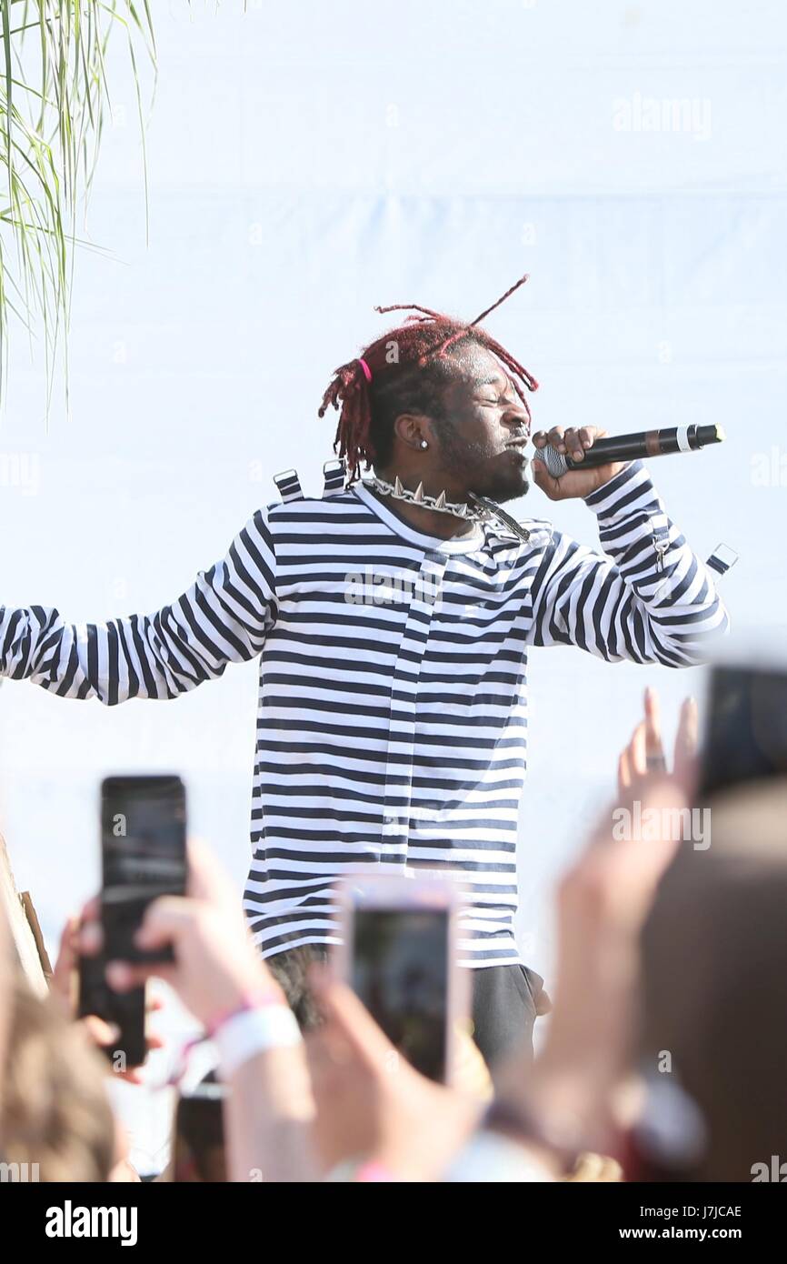 Lil Uzi Vert seen performing at Coachella weekend 2 Day 3 Featuring ...