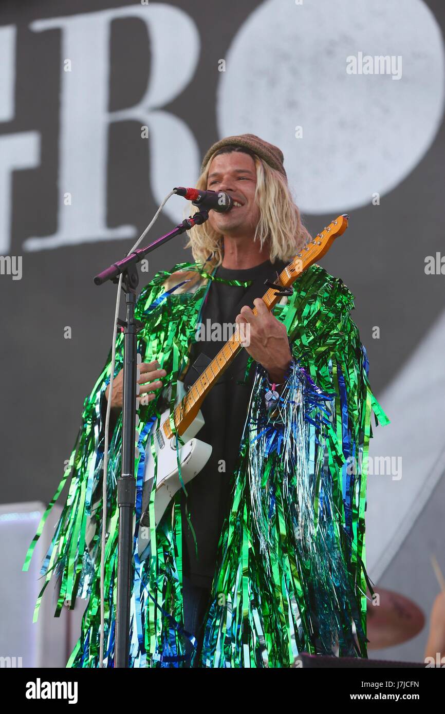 Grouplove seen performing at Coachella weekend 2 Day 3 Featuring ...