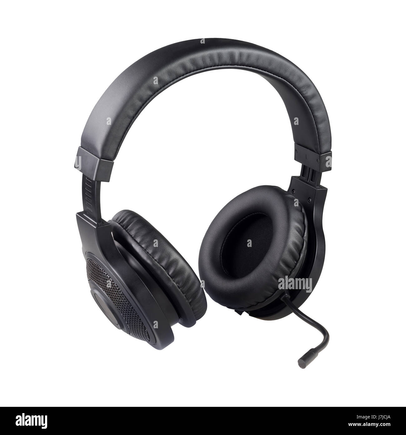 Black headphones hi-res stock photography and images - Alamy