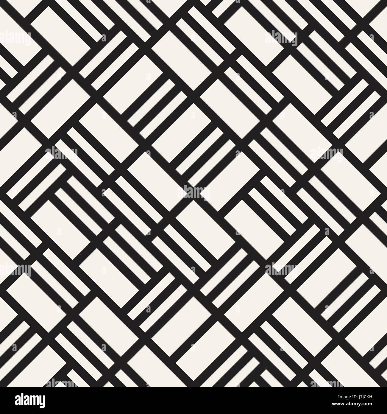 Vector seamless pattern. Mesh repeating texture. Linear grid with ...
