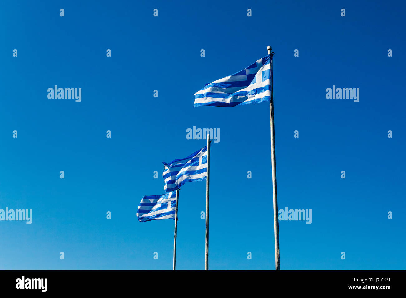 Greek flags hi-res stock photography and images - Alamy