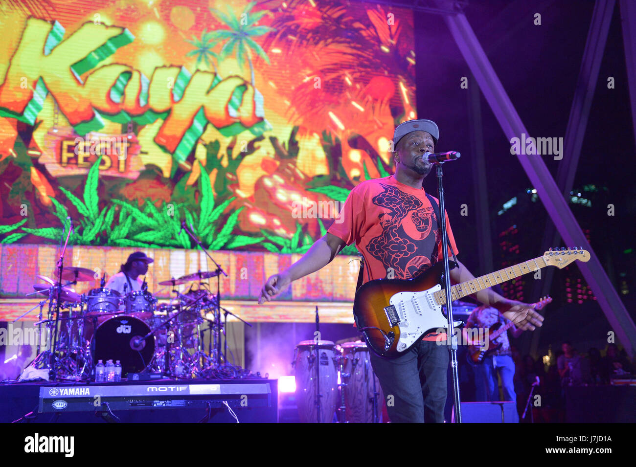 Kaya Fest 2017 at Bayfront Park Amphitheater Featuring: Wyclef Jean ...