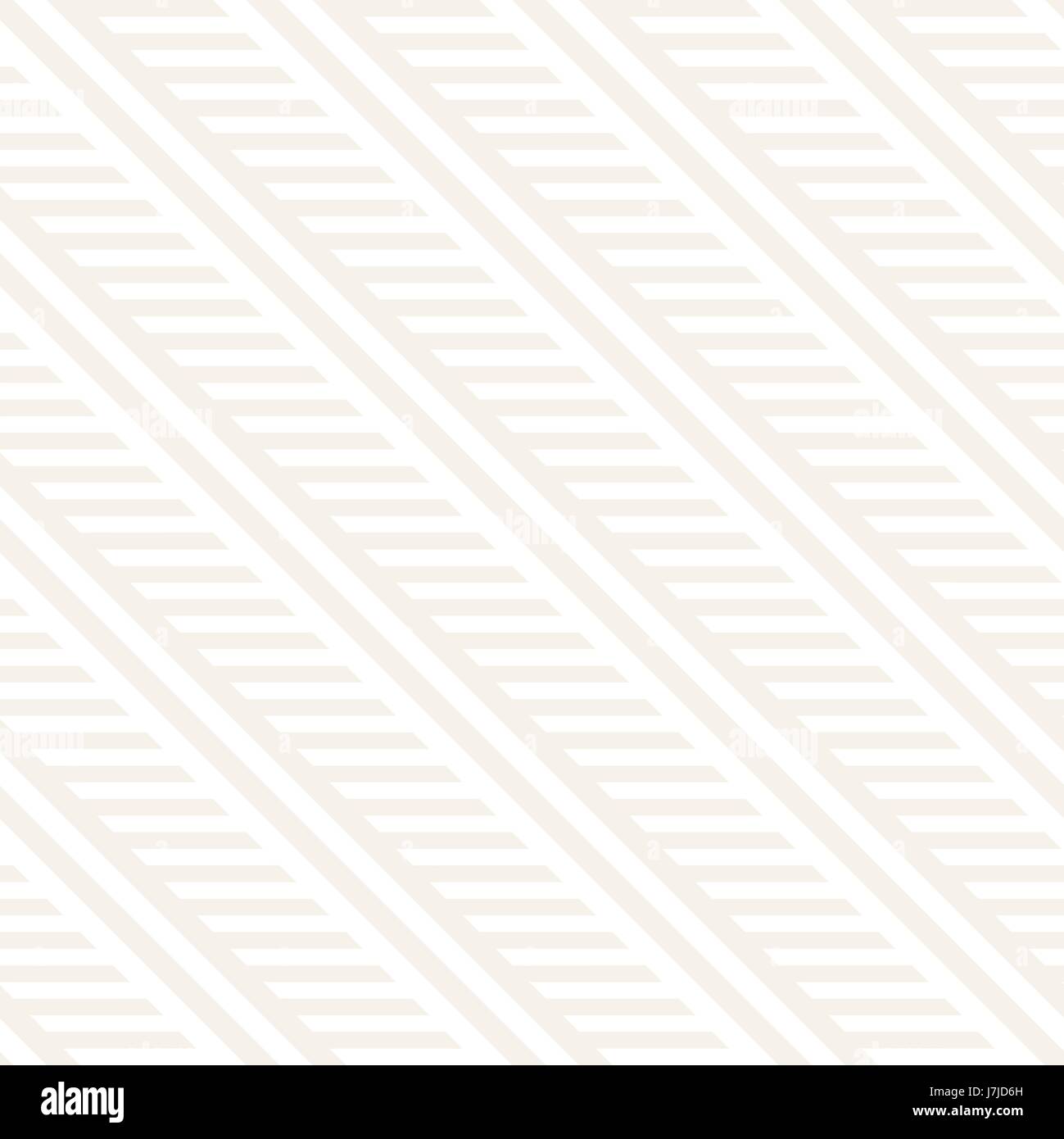 Interlacing Parallel Stripes. Vector Seamless Subtle Monochrome Pattern ...