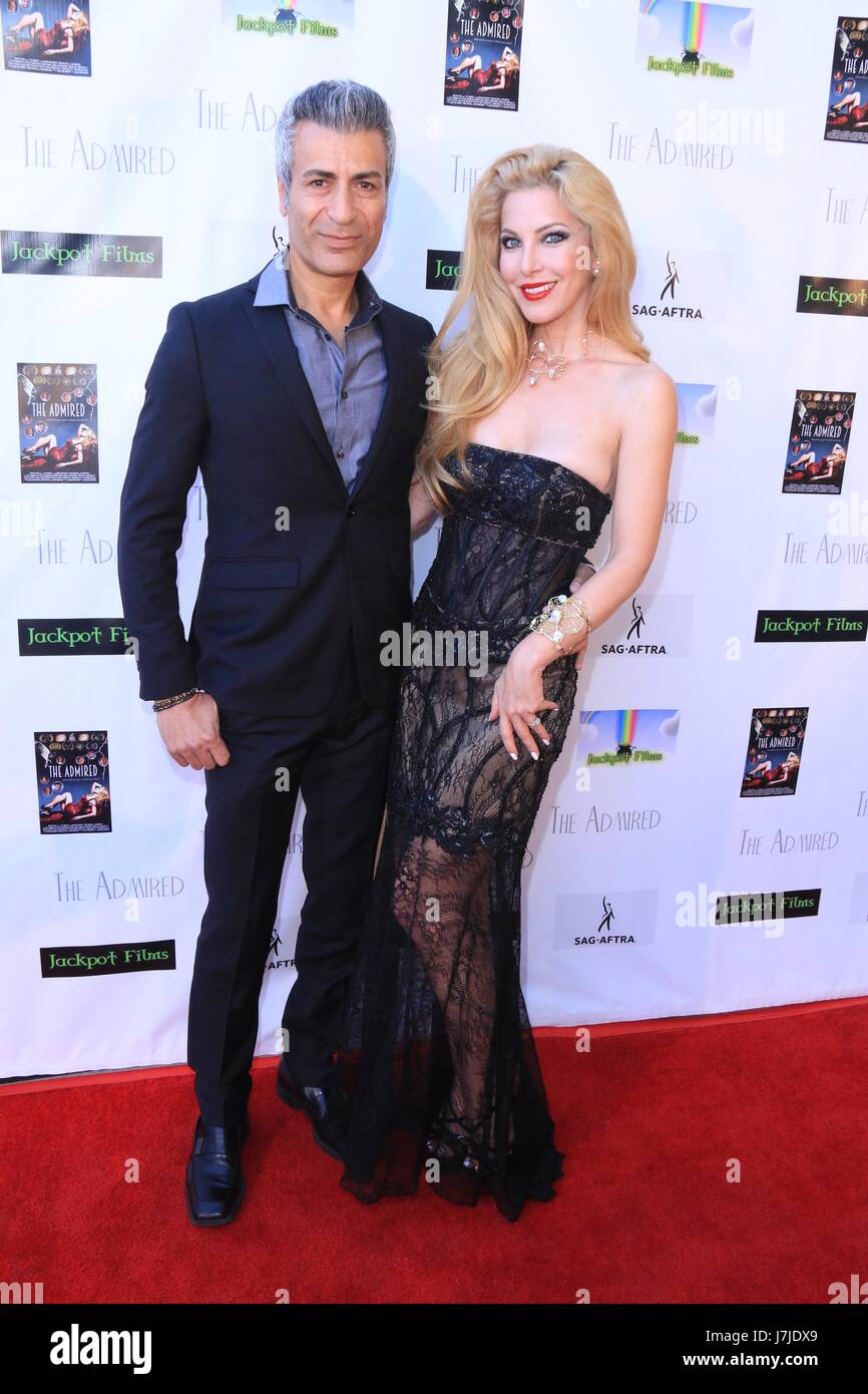 Medi EM and Dustin Quick attending the premiere of 'The Admired' at ...