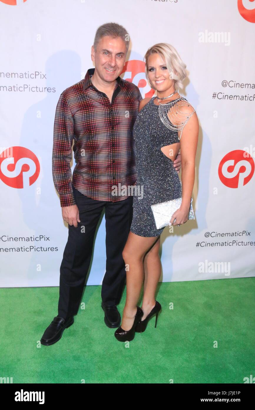 Alec Peters and Crysstal Hubbard attending the book launch of Cinematic ...