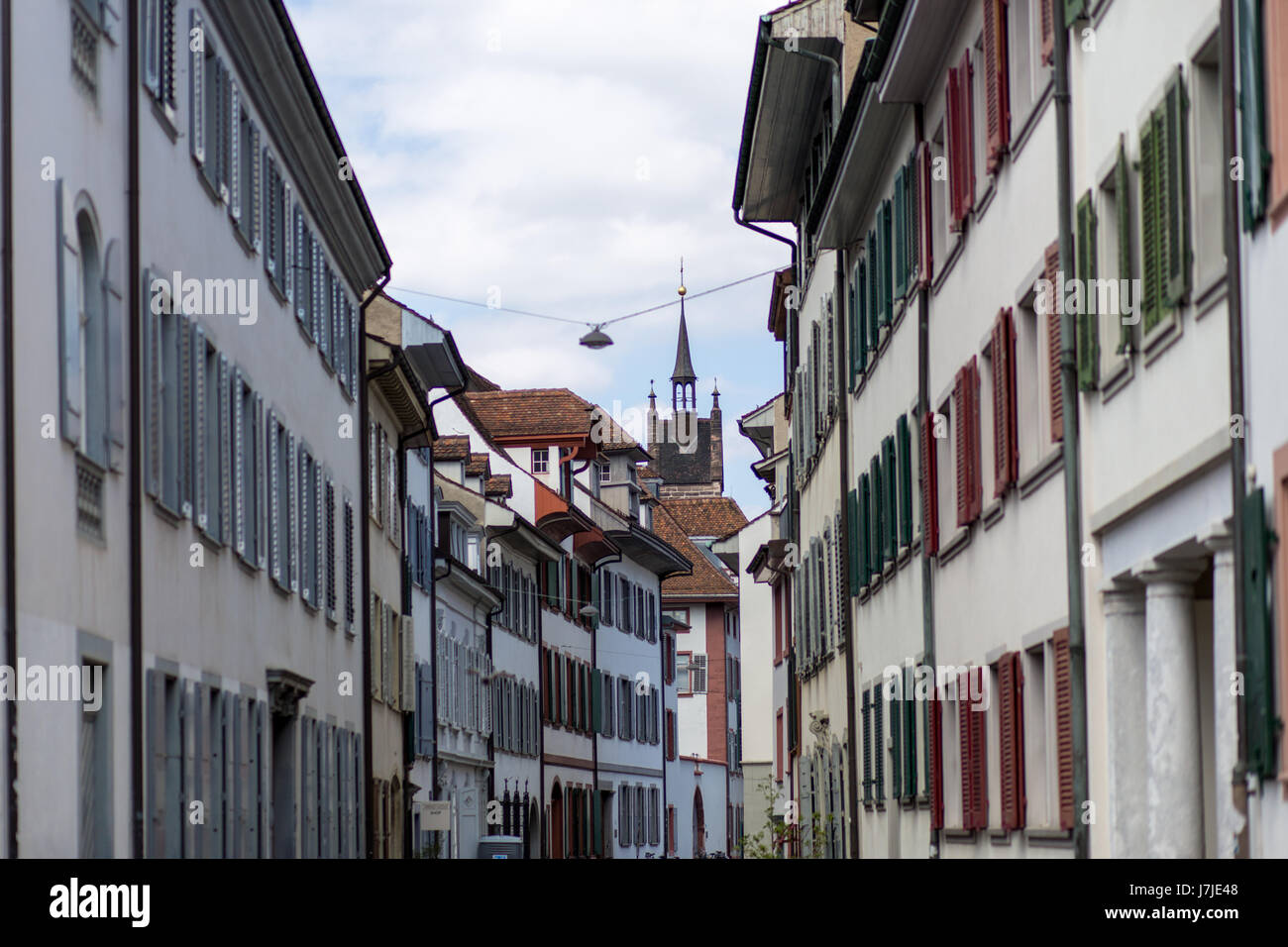 Basel Historic City Centre Stock Photo - Alamy