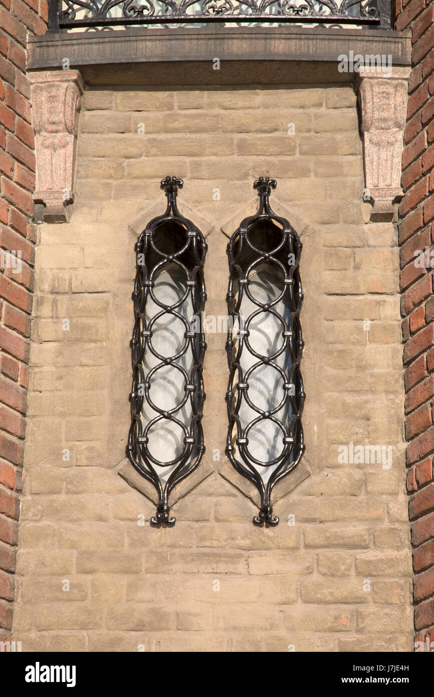 Window on City Hall - Stadshuset; Stockholm; Sweden; Europe Stock Photo ...