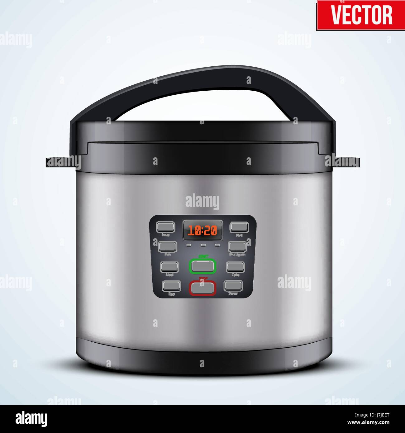 Multicooker vector vectors Stock Vector Images - Alamy