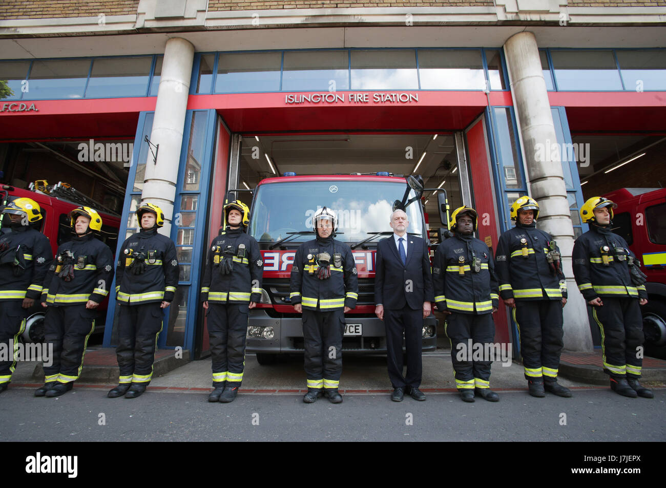 Joins fire fighters islington fire station hi-res stock photography and ...