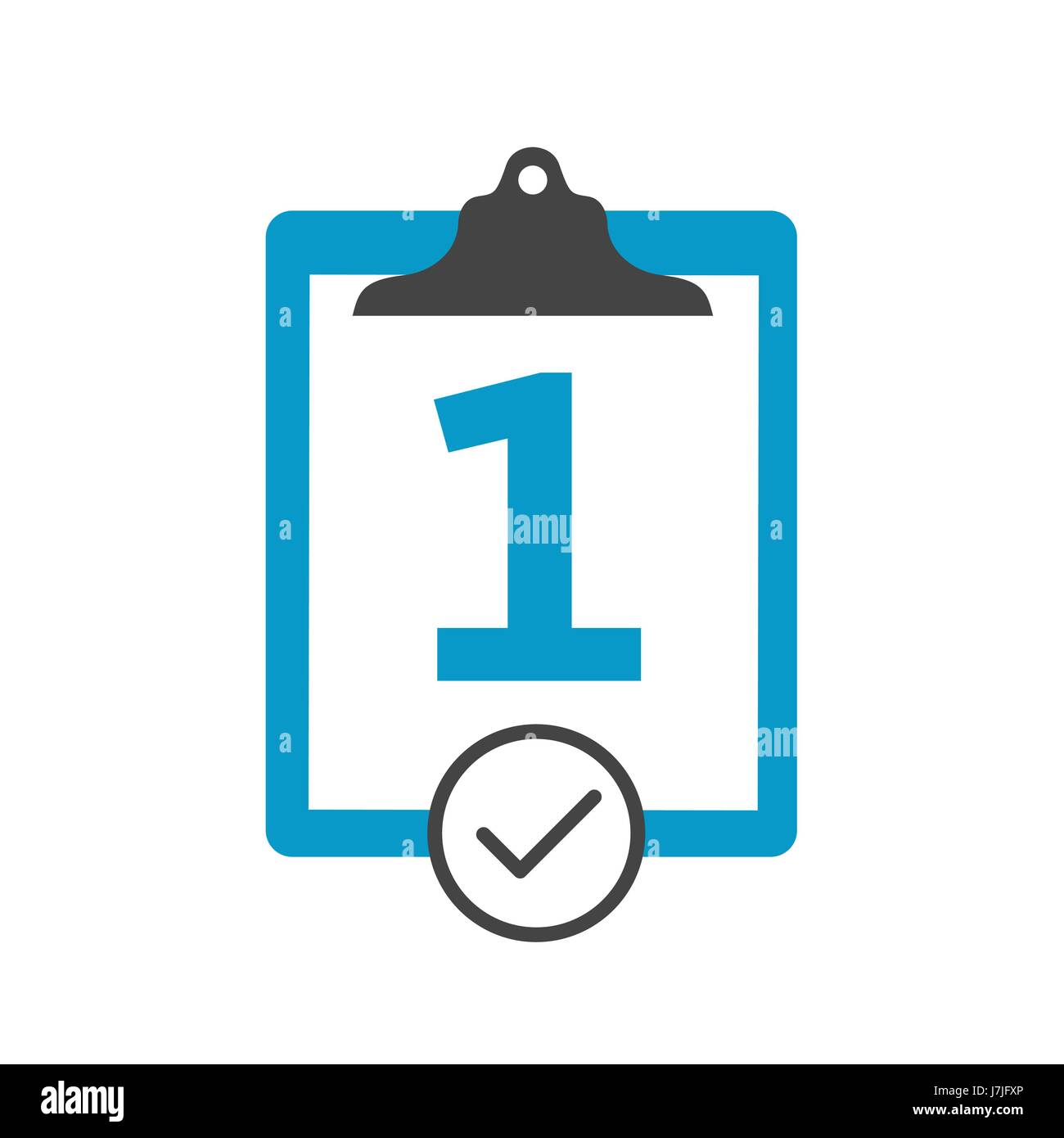 Singletasking or Monotasking icon with checkmark Stock Vector Image ...