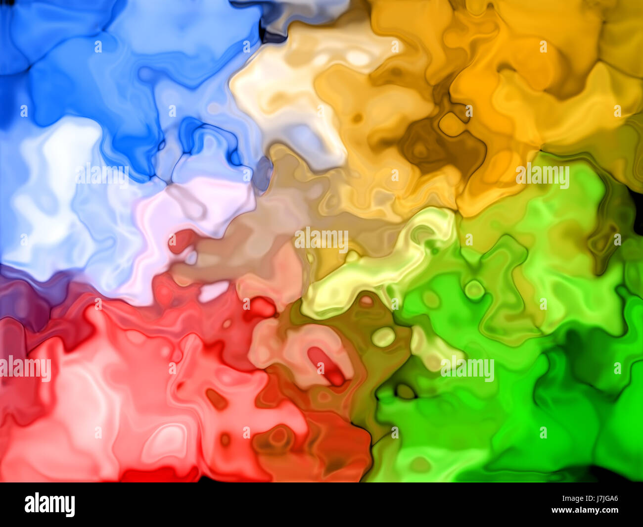 Abstract liquid in form color hi-res stock photography and images - Alamy