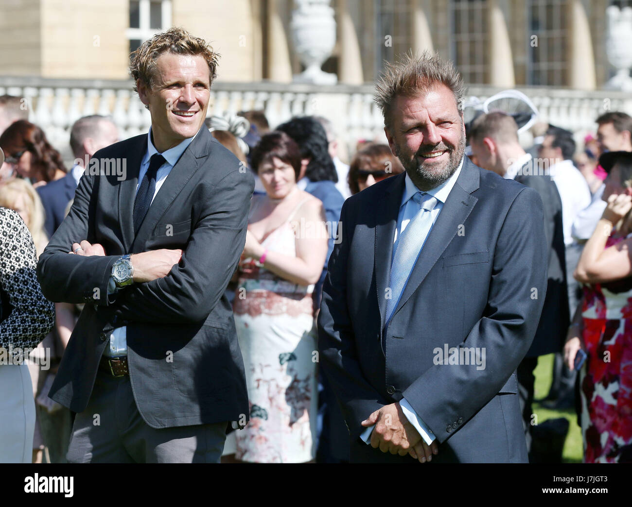 James Cracknell (left) and Martin Roberts during the Royal Society for ...
