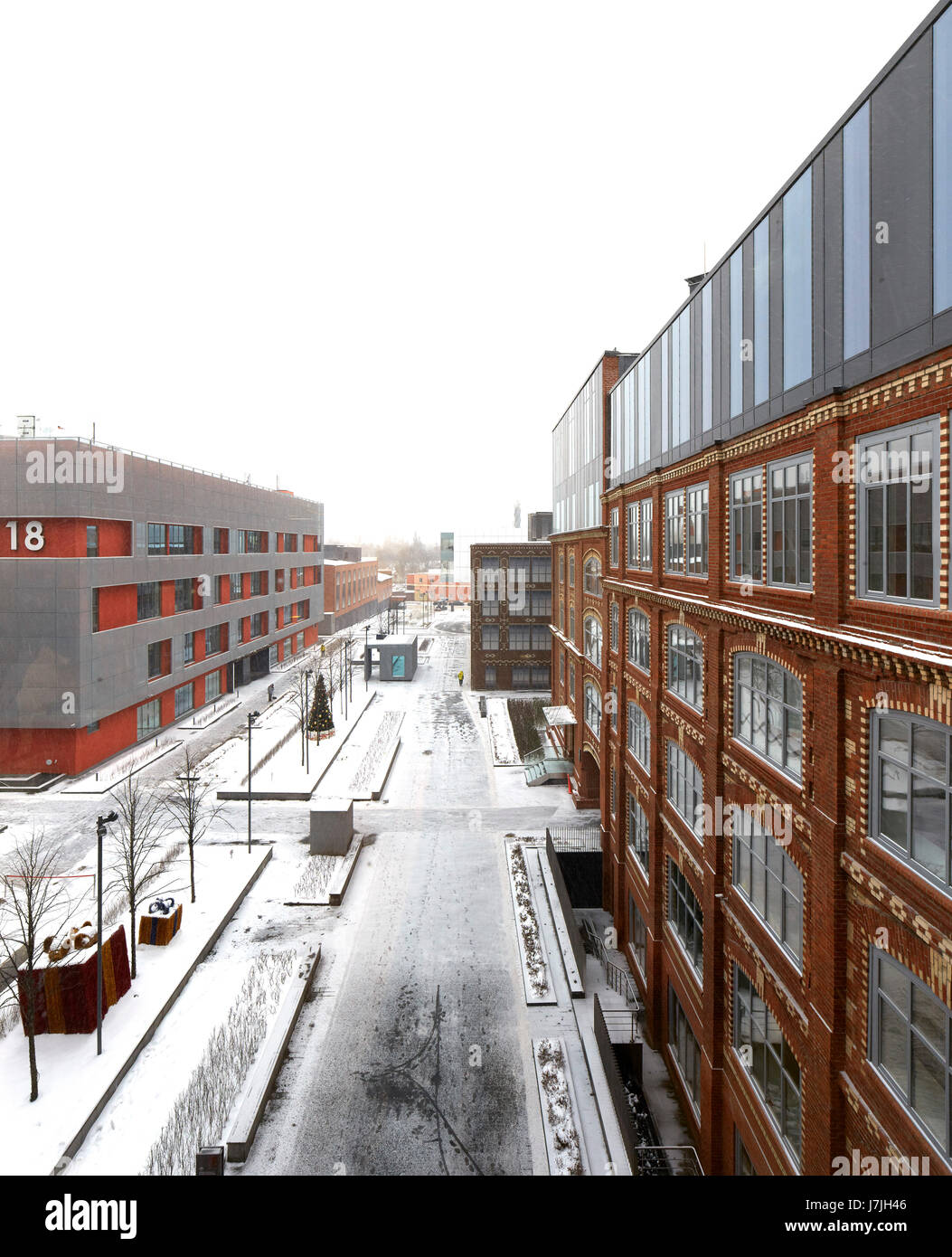High level view. The Bolshevik Factory, Moscow, Russia. Architect: John ...
