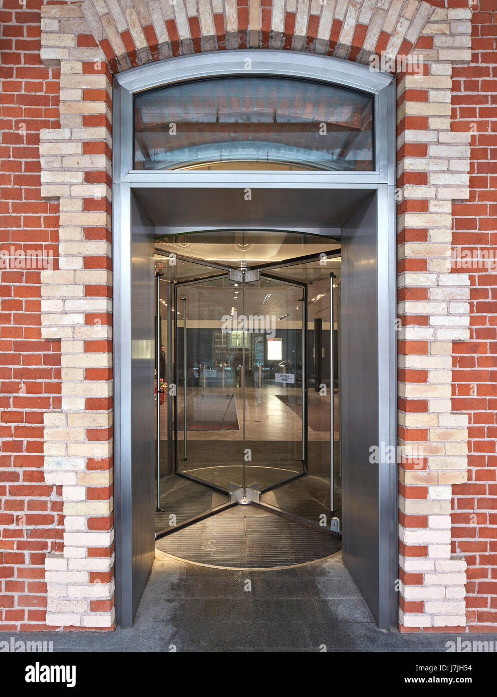 Interior view towards reception. The Bolshevik Factory, Moscow, Russia ...