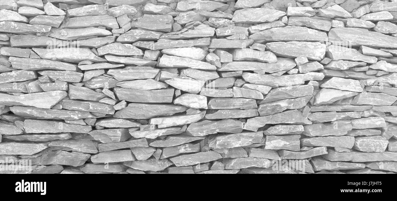 White stone wall background of horizontal rectangle Stock Photo - Alamy