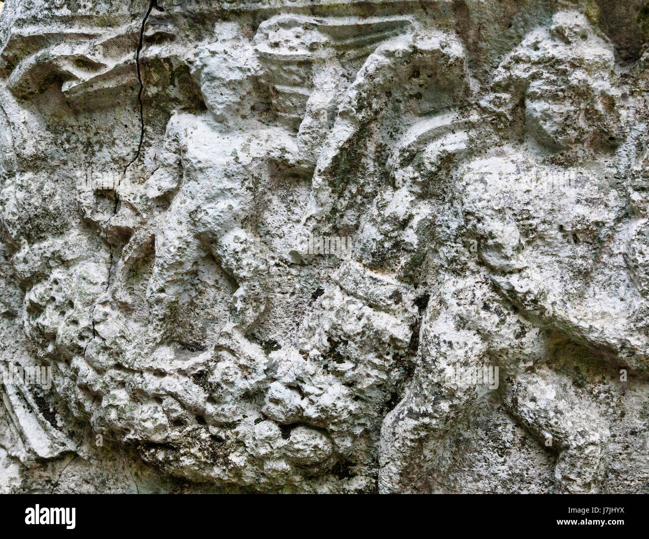 Carved on Alkestis Sarcophagus. Ruins of ancient city Olympos in Lycia ...