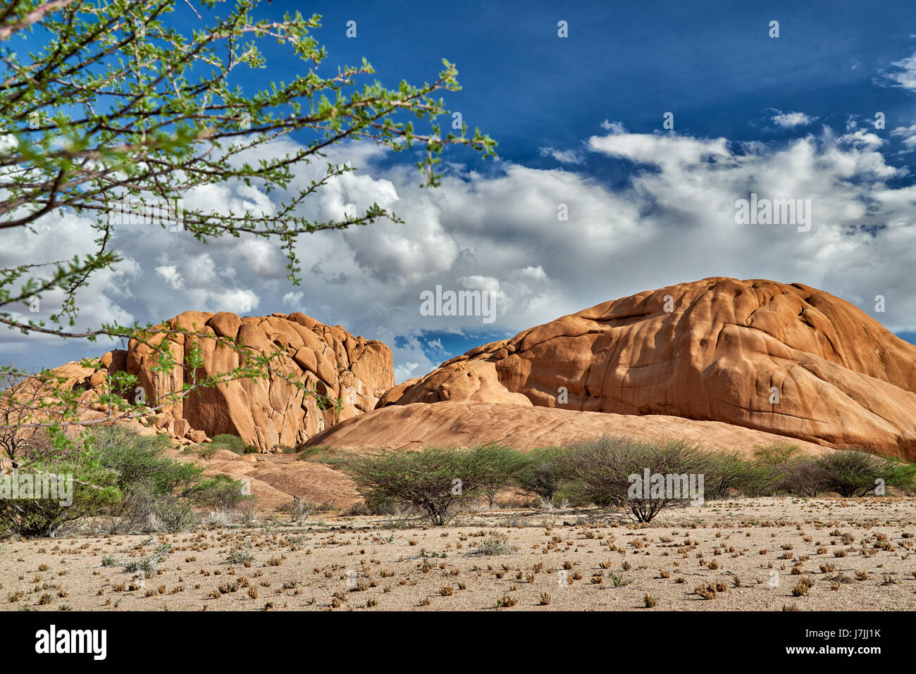Spitzkoppe, mountain landscape of granite rocks, Matterhorn of Namibia ...
