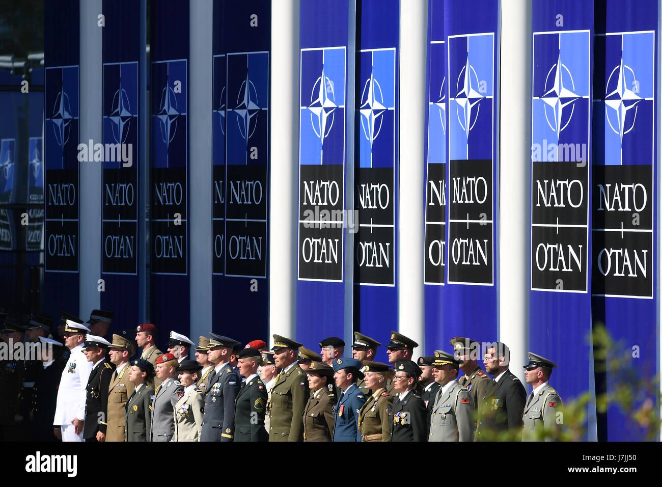 Military personnel during the North Atlantic Treaty Organisation (NATO ...