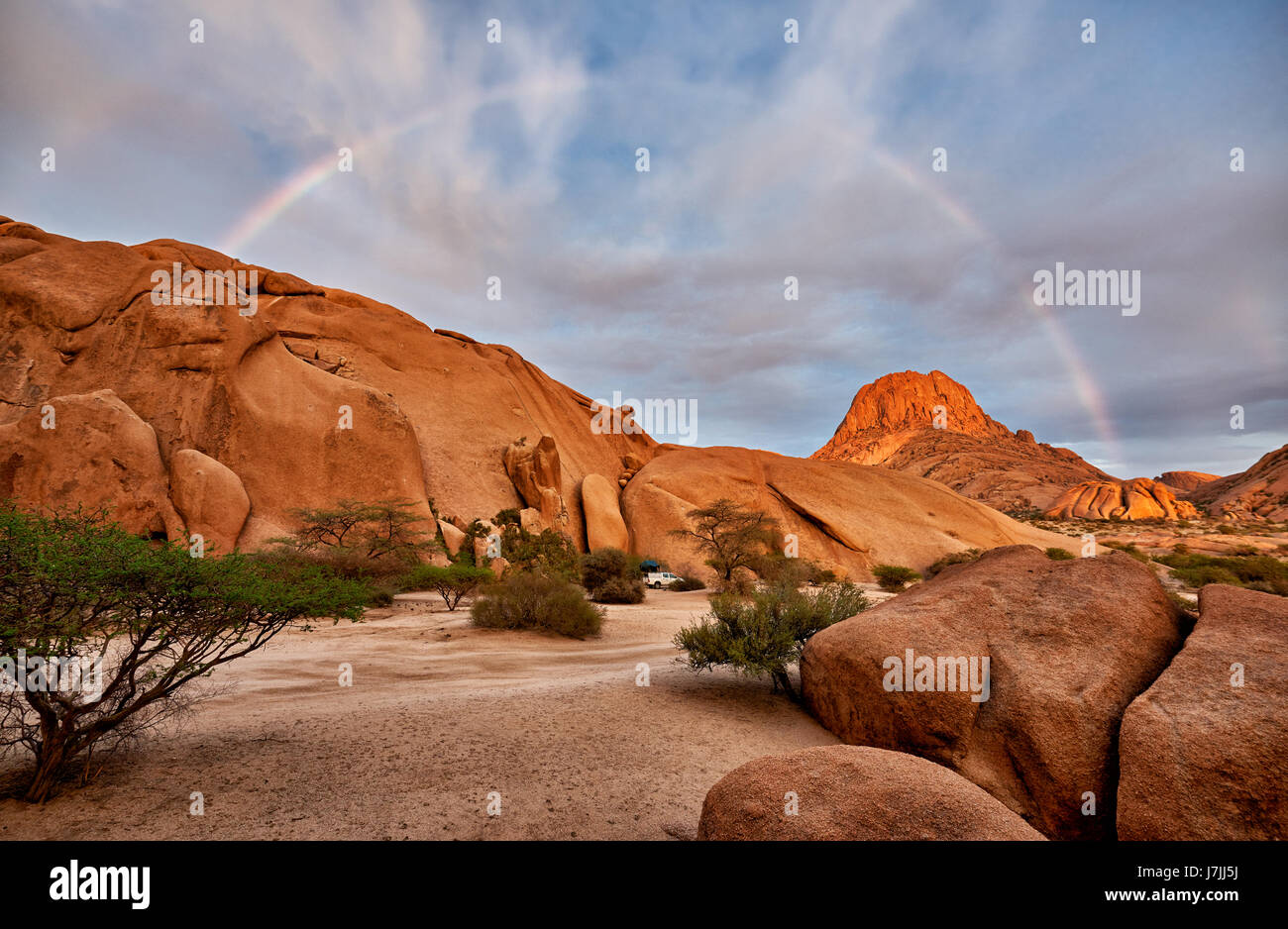 Spitzkoppe, mountain landscape of granite rocks, Matterhorn of Namibia ...
