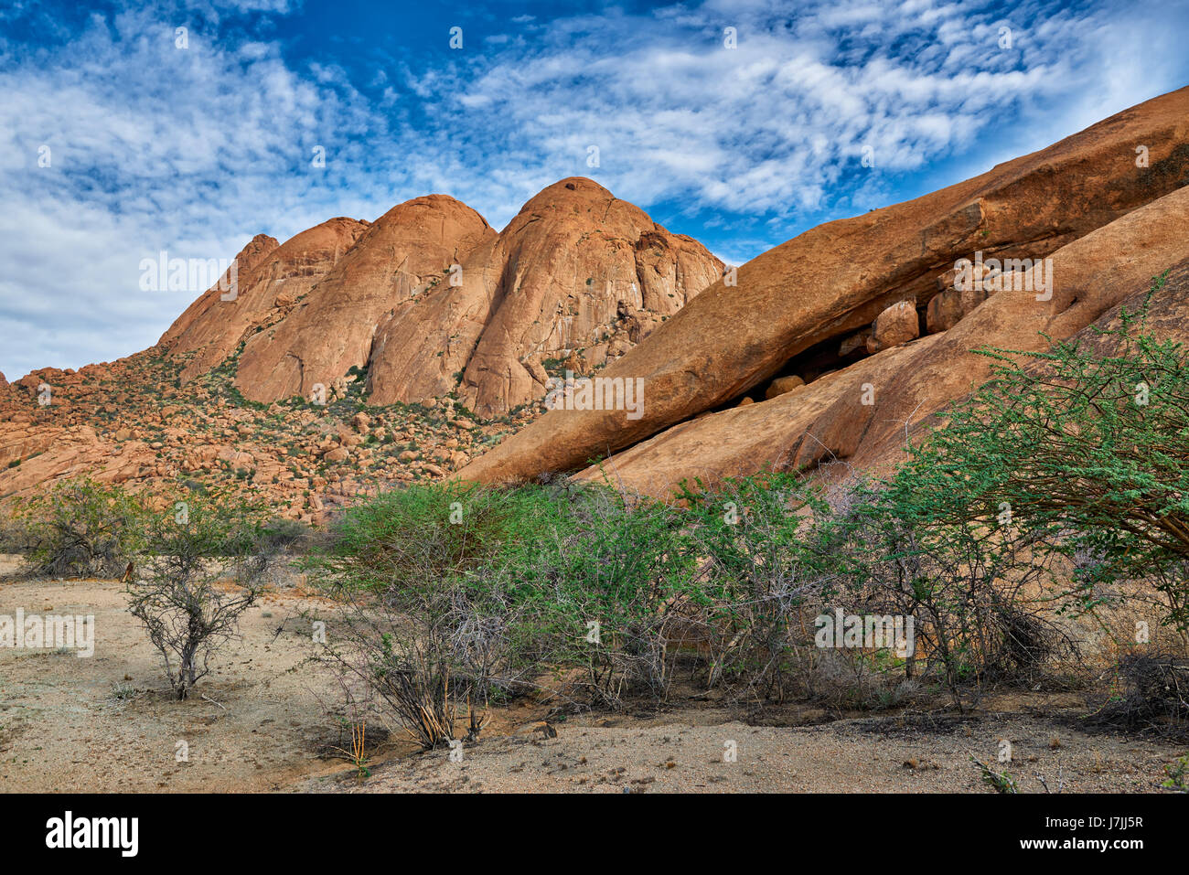 Spitzkoppe, mountain landscape of granite rocks, Matterhorn of Namibia ...