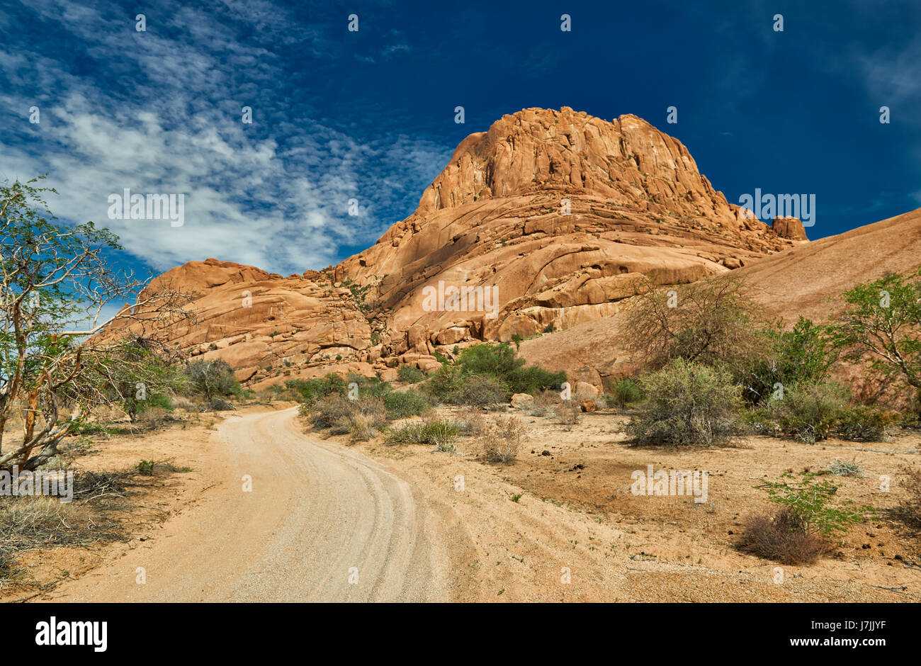 Spitzkoppe, mountain landscape of granite rocks, Matterhorn of Namibia ...