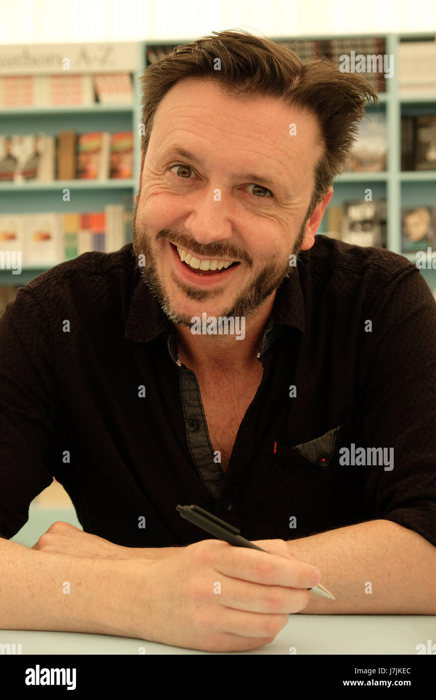 Author Steve Cole writes childrens books, seen at the Hay Festival May ...