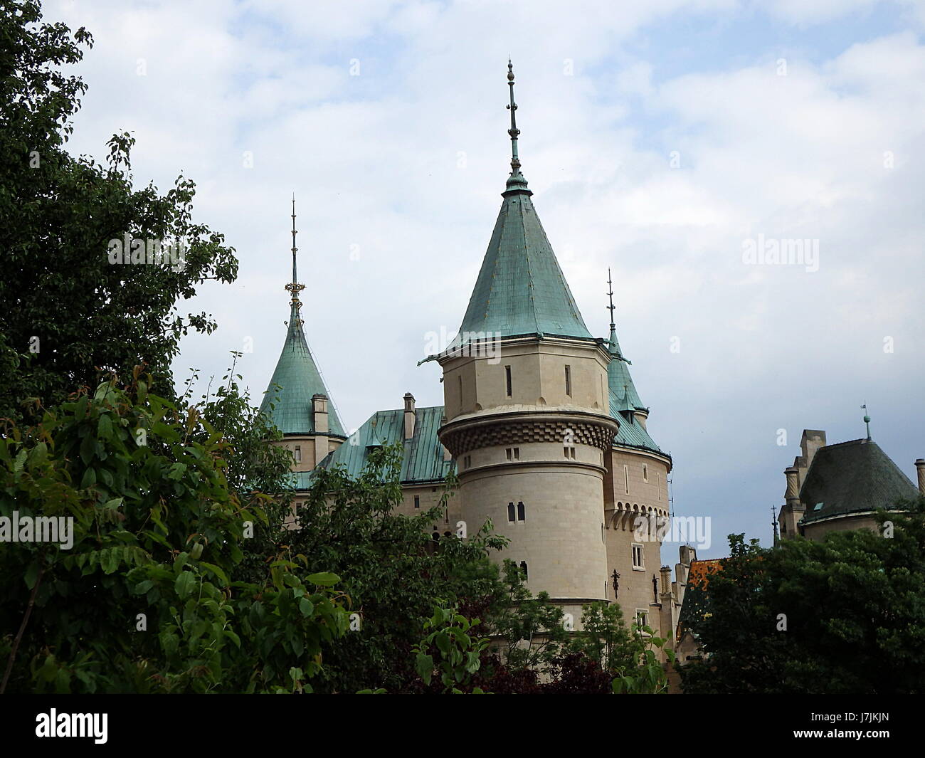 Medieval castle Bojnice - Slovakia, central Europe Stock Photo - Alamy