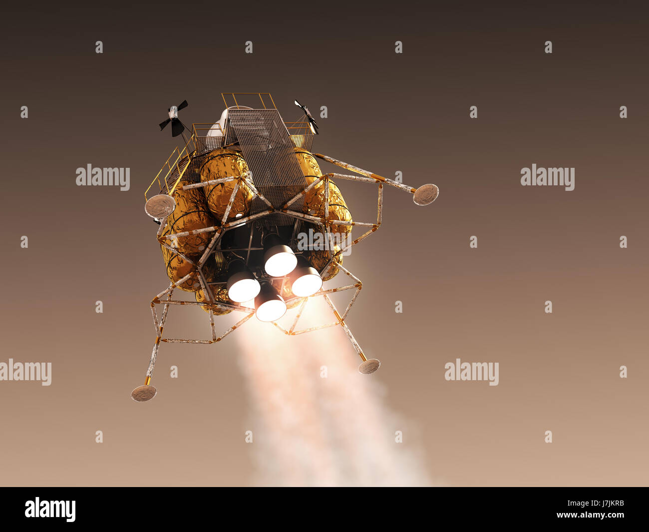 Apollo rocket illustration hi-res stock photography and images - Alamy