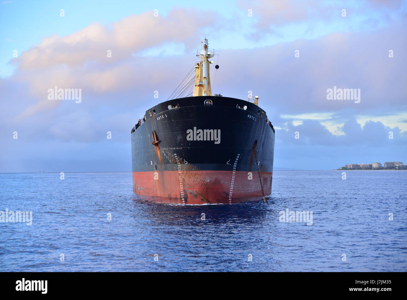 The sugar freighter HSTC1. The last ship working in Hawaii taking ...