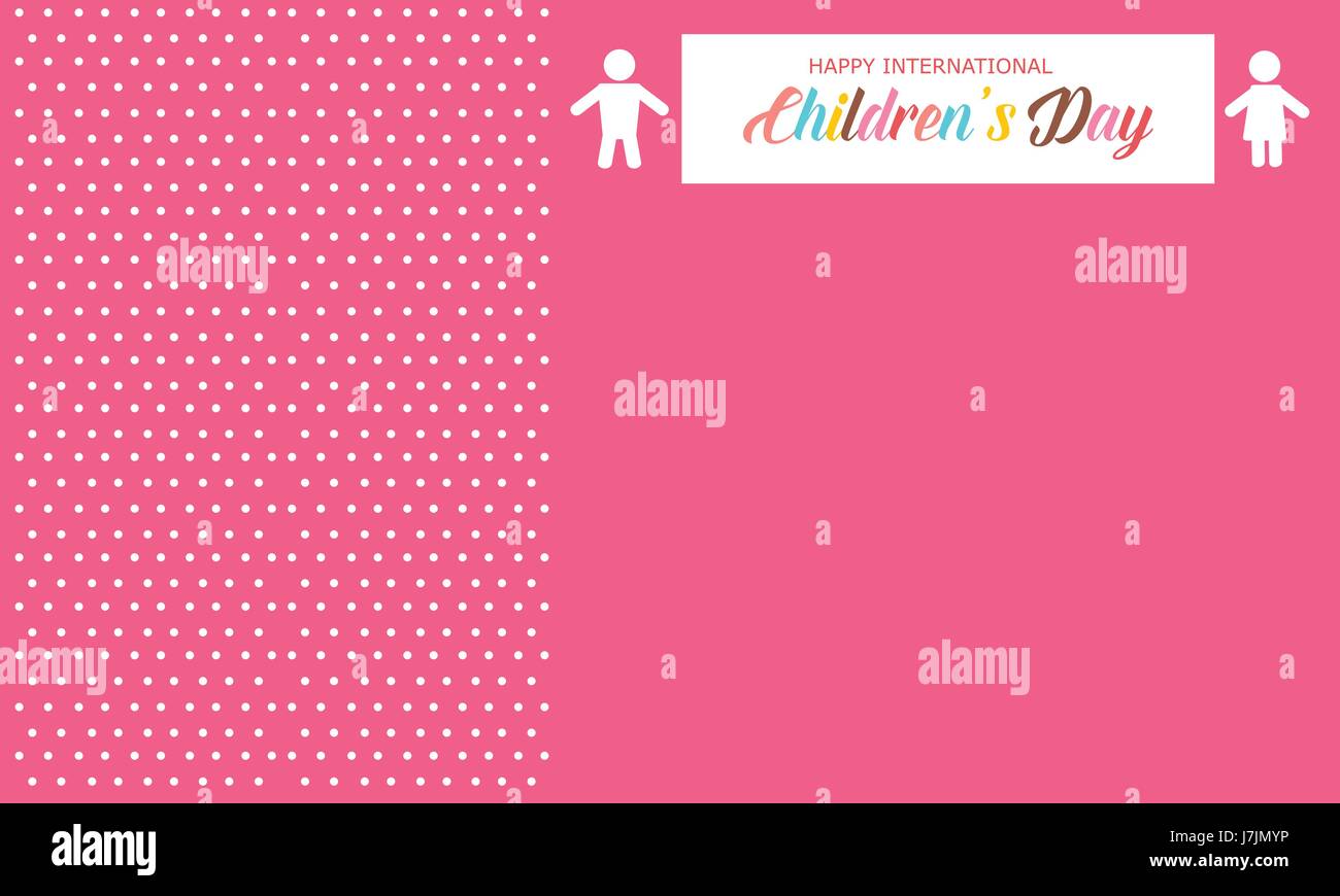 Background style childrens day card Stock Vector Image & Art - Alamy