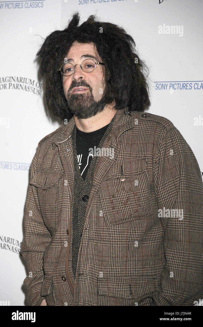 Adam Duritz at the premiere of 'The Imaginarium of Doctor Parnassus' at ...