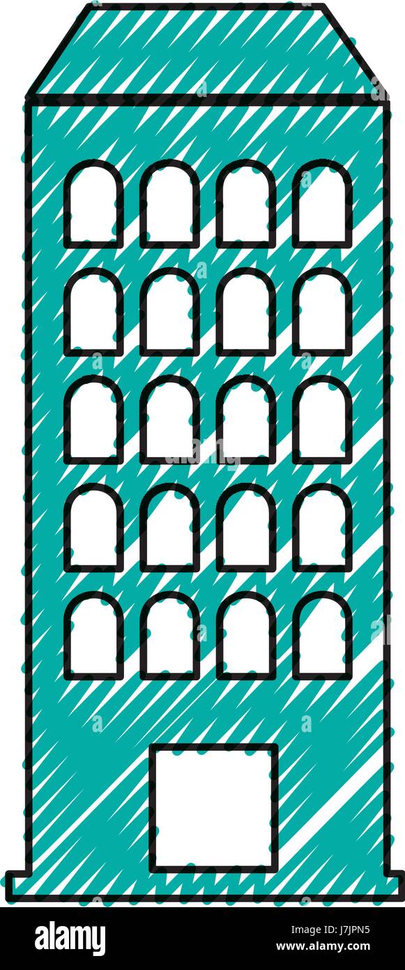 exterior building drawing icon Stock Vector Image & Art - Alamy