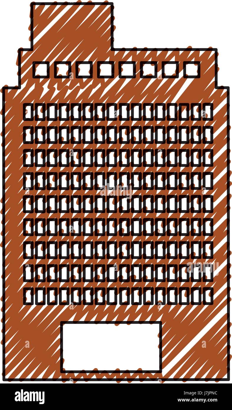 exterior building drawing icon Stock Vector Image & Art - Alamy