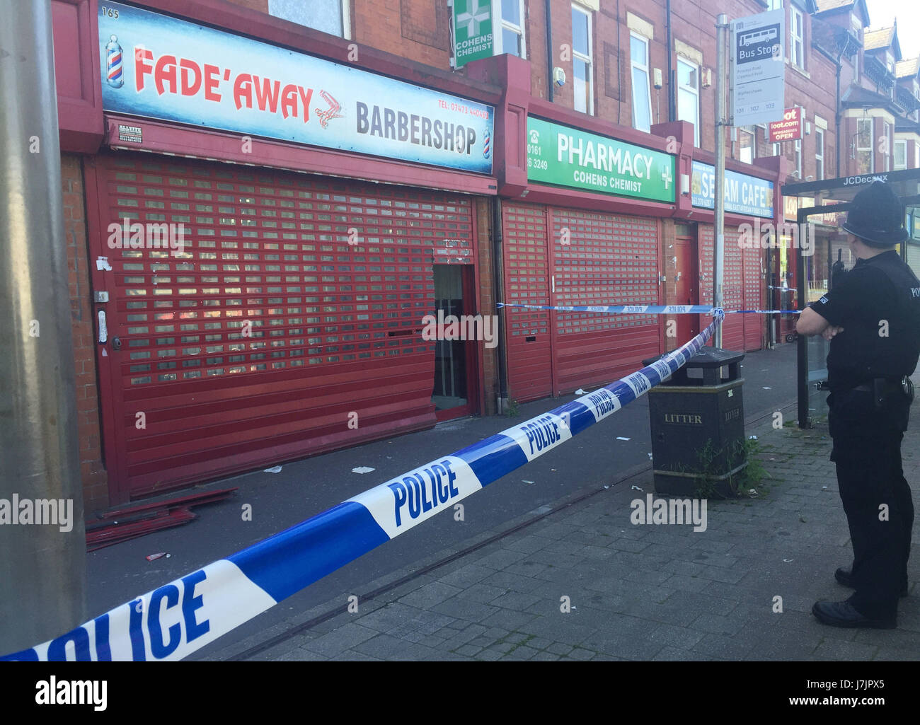 Princess road moss side manchester hi-res stock photography and images ...