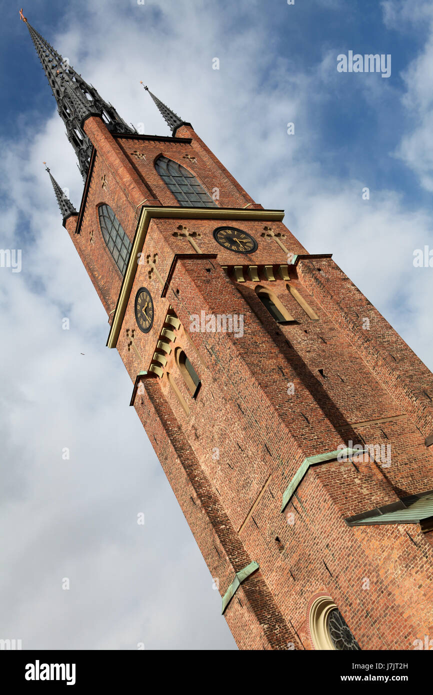church sweden stockholm stockhom center swedish tower church cathedral ...