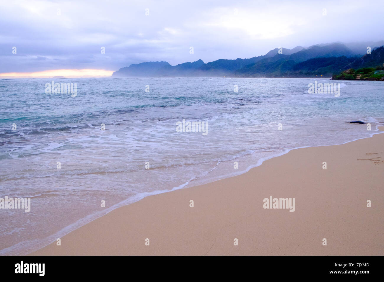 Tropical Paradise Beach Oahu Hawaii Stock Photo - Alamy