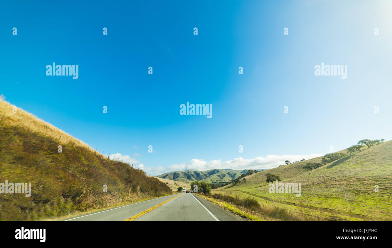 traffic in Interstate 5 in California Stock Photo - Alamy