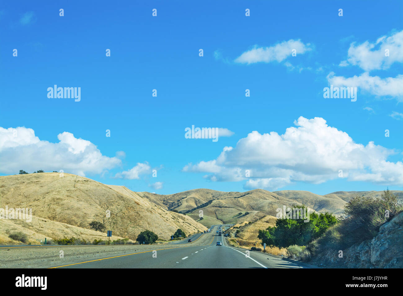 traffic in Interstate 5 in California Stock Photo - Alamy