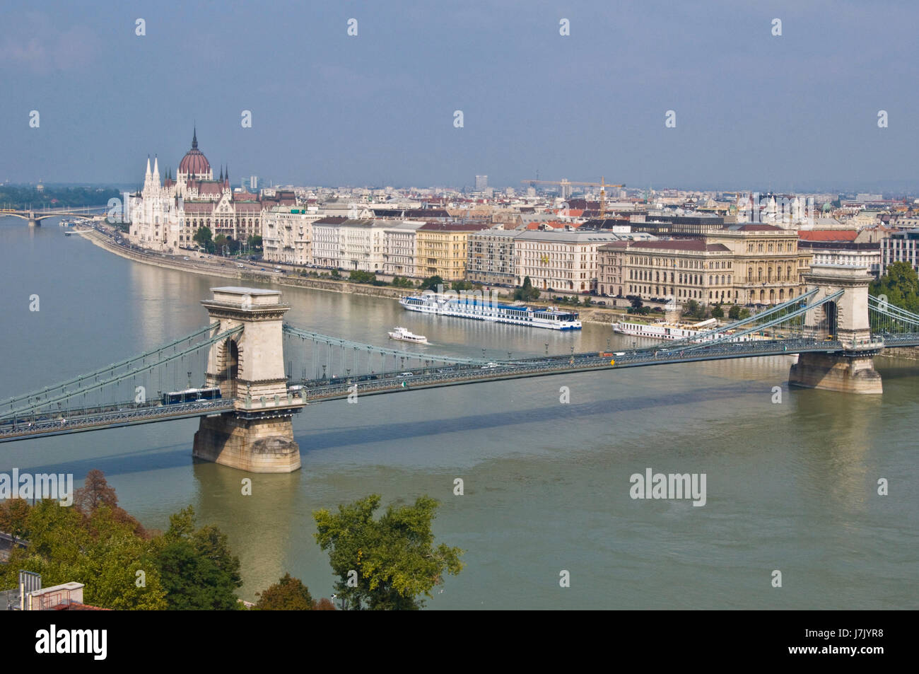 travel city town culture colour famous stone bridge tourism blank ...