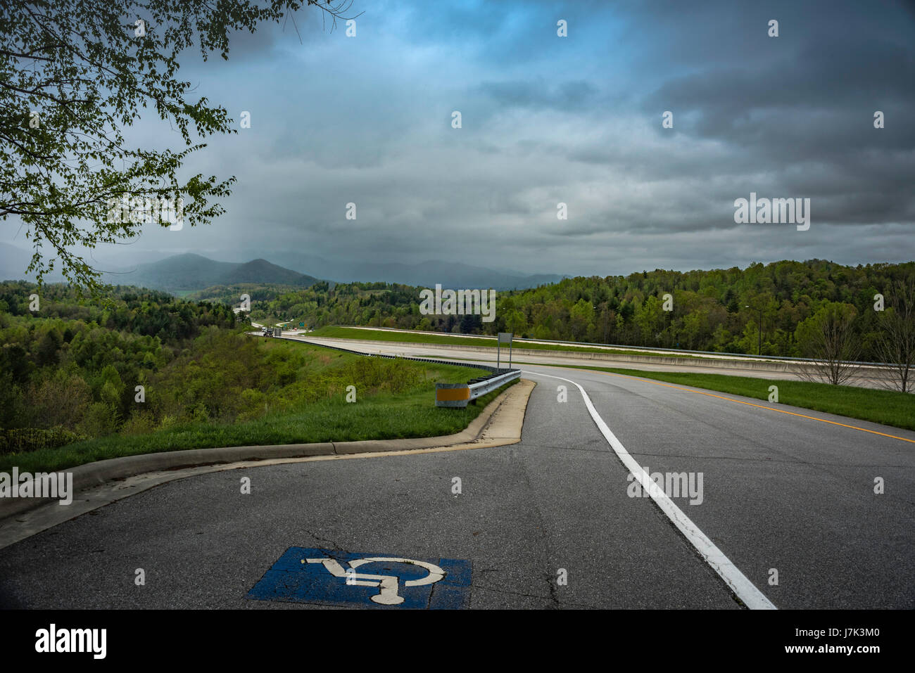 Scenic highways, ecological nature Stock Photo - Alamy