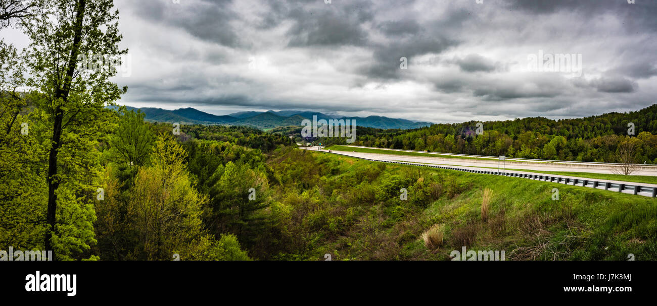 Scenic highways, ecological nature Stock Photo - Alamy