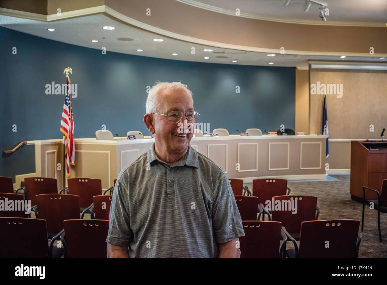 Small town mayor in city hall Stock Photo - Alamy