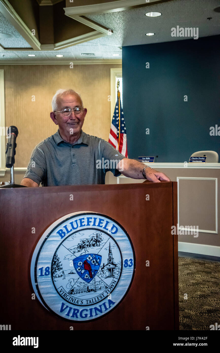 Small town mayor in city hall Stock Photo - Alamy